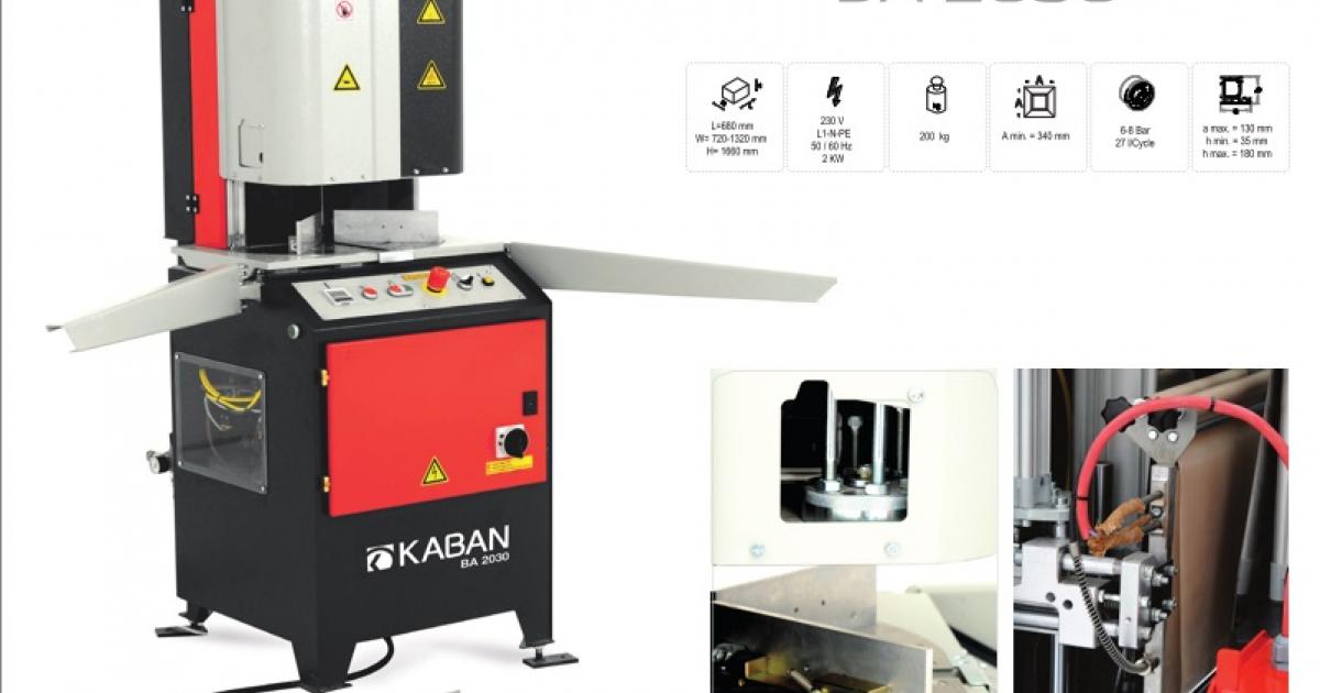Single head welding machine - KABAN - BA 2030 | Elio group s.r.o. - a ...
