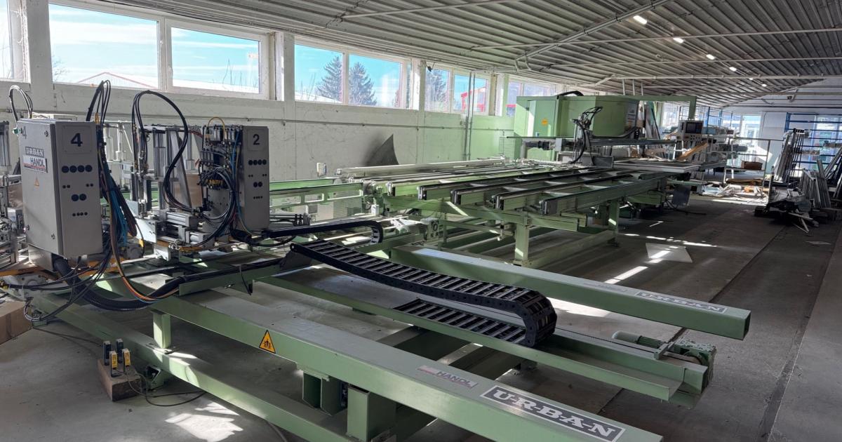 Four-head welding and corner cleaning machine - URBAN - AKS 1605 ...